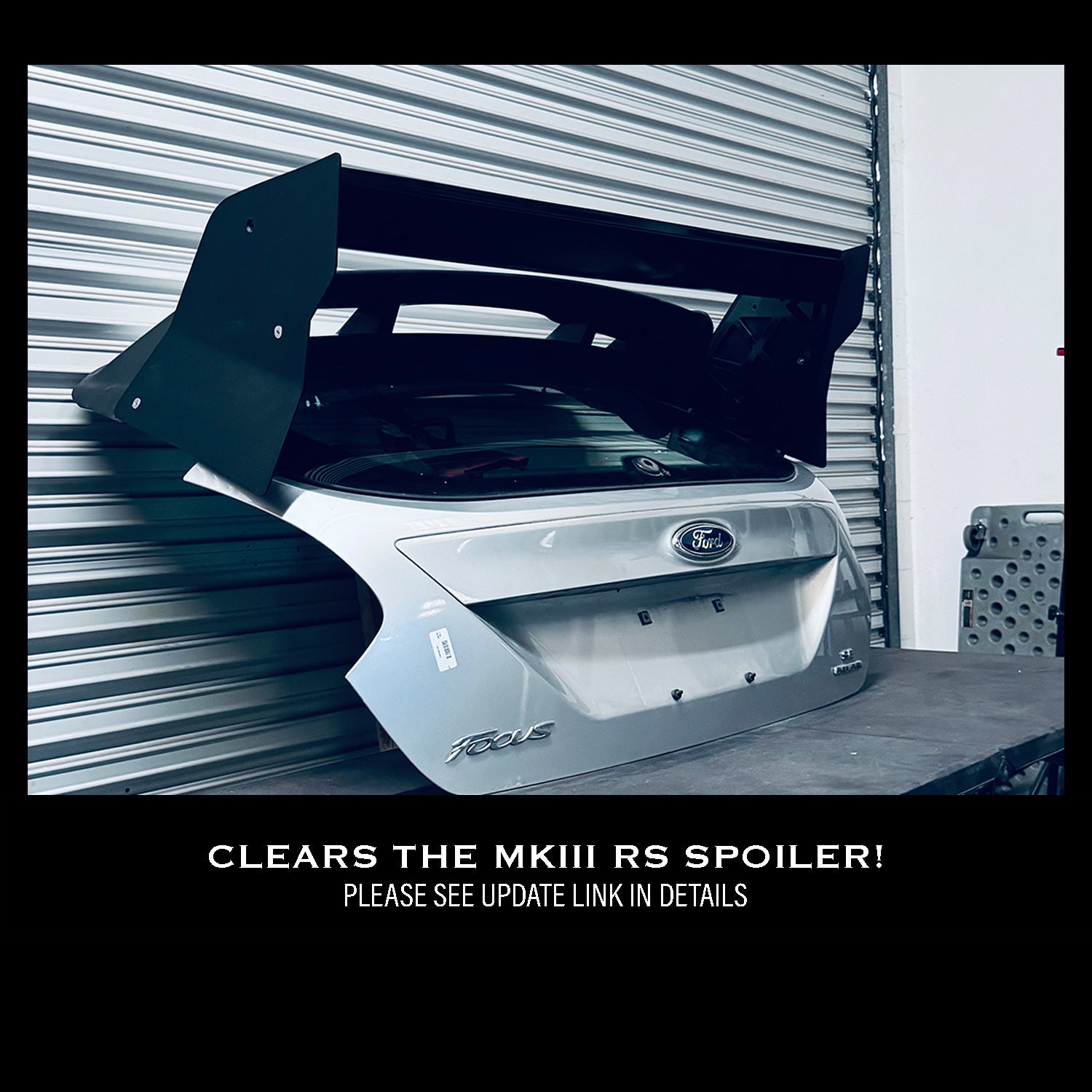 2012-2018 FORD FOCUS HATCH MOUNTED WING SPOILER – Vega Modified