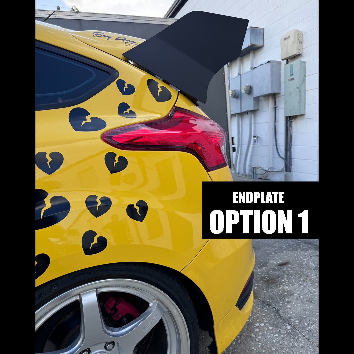 2012-2018 FORD FOCUS HATCH MOUNTED WING SPOILER – Vega Modified